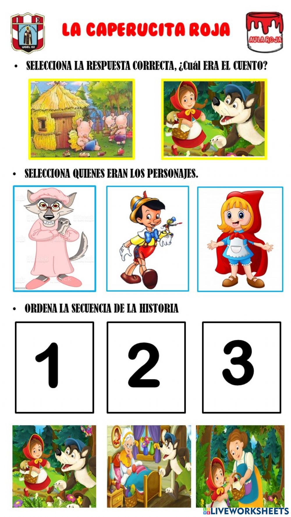 Biblioteca Escolar Dr. Juan B. Soto: Caperucita Roja
