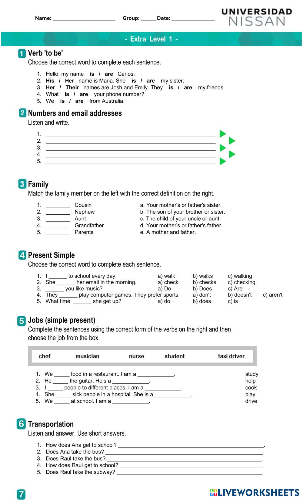 Present Simple … | ESL Worksheets | 45383