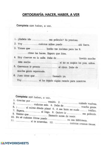 Hojas de ejercicios interactivas en 120 idiomas | LiveWorksheets