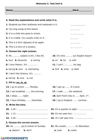 Hojas de ejercicios interactivas en 120 idiomas | LiveWorksheets