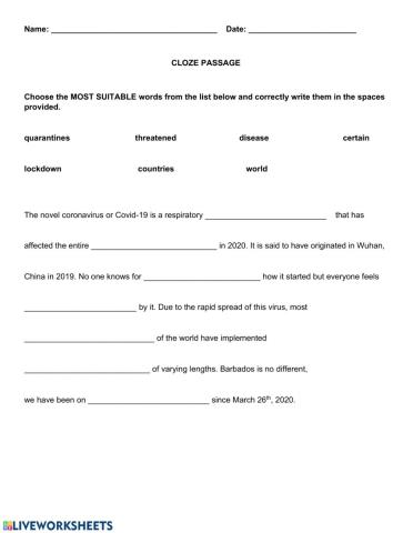 Hojas de ejercicios interactivas en 120 idiomas | LiveWorksheets