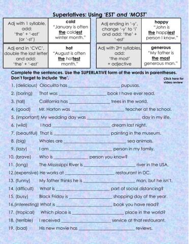 Hojas de ejercicios interactivas en 120 idiomas | LiveWorksheets