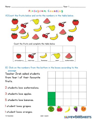 Munzirah | Live Worksheets