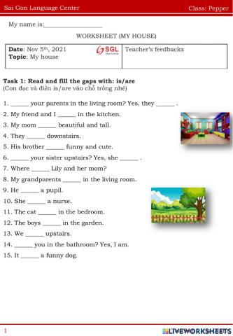 Interactive Worksheets in 120 Languages