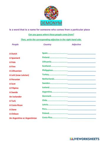 Interactive Worksheets in 120 Languages