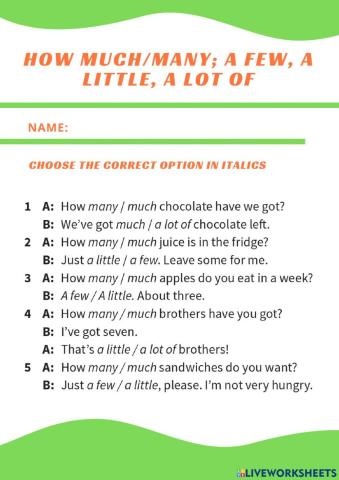 Interactive Worksheets in 120 Languages