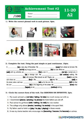 Hojas de ejercicios interactivas en 120 idiomas