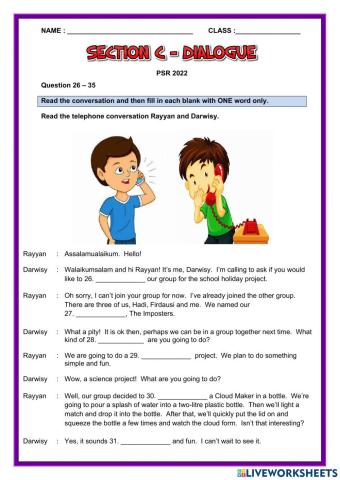 Sab | Live Worksheets