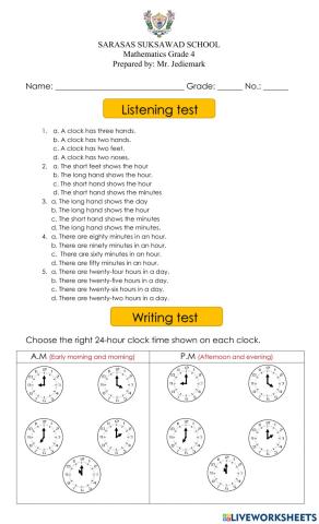 Mr. Marky Go | LiveWorksheets