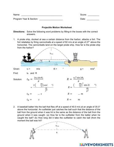Worksheets | Live Worksheets