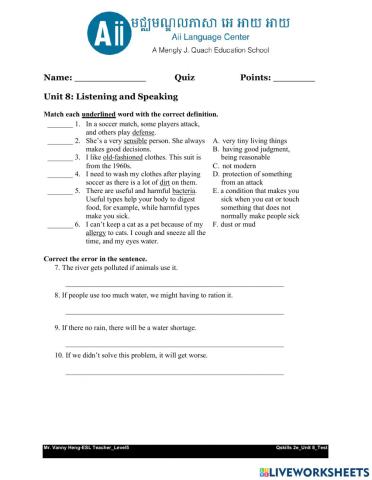 Hojas de ejercicios interactivas en 120 idiomas | LiveWorksheets