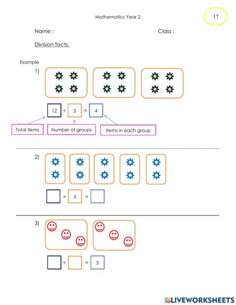 grade 3 problem solving division