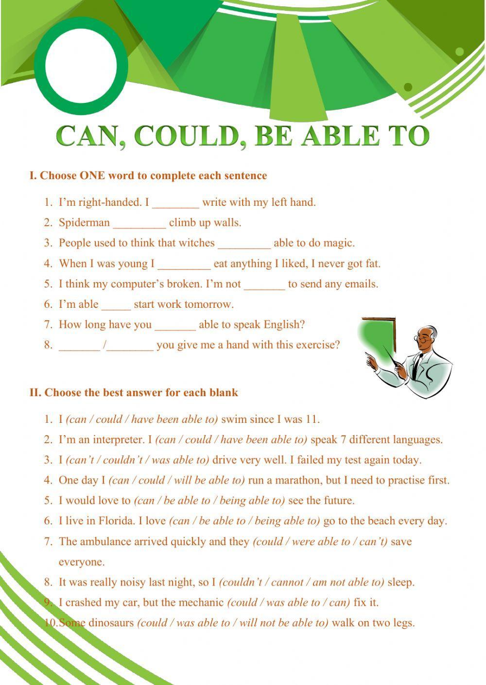 Can Could Be Able To Worksheet Live Worksheets can-could-be-able-to-worksheet-live-worksheets