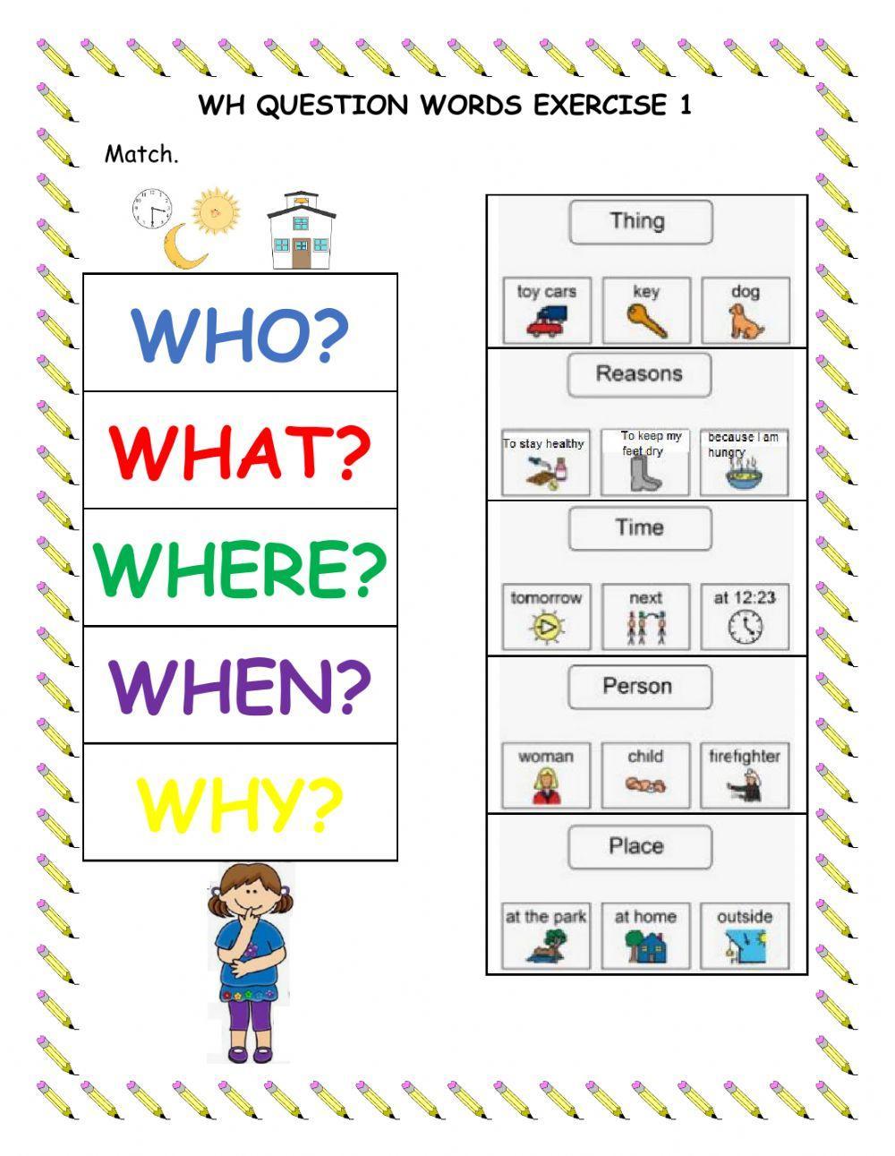 Wh Question Words Exercise 1 Worksheet Live Worksheets wh-question-words-exercise-1-worksheet-live-worksheets