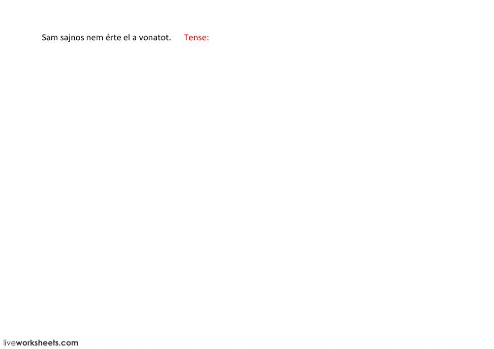 Mondatfordítások - 2 b worksheet | Live Worksheets