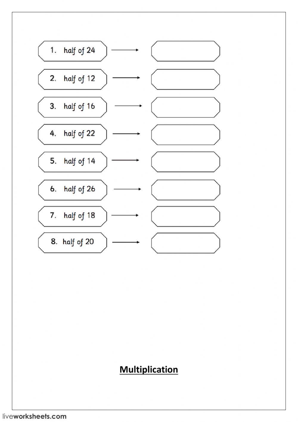 Math Revision 1 worksheet | Live Worksheets