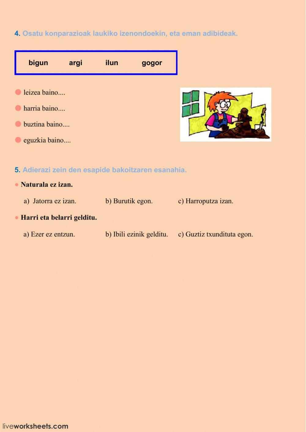 48243 | LEXIKO 1 | garaitz | LiveWorksheets