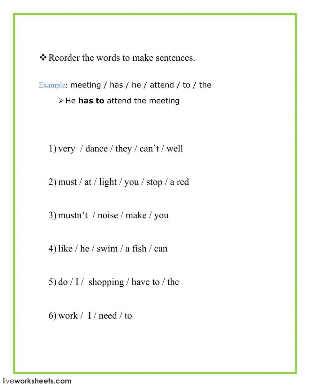Subject Verb Object (SVO) Worksheet Live Worksheets, 56% OFF Subject Verb Object (SVO) Worksheet Live Worksheets, 56% OFF