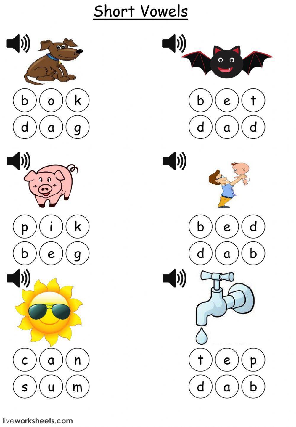 3 Letter Words Click On The Letters Worksheet Live Worksheets 3 Letter Words Click On The Letters Worksheet Live Worksheets