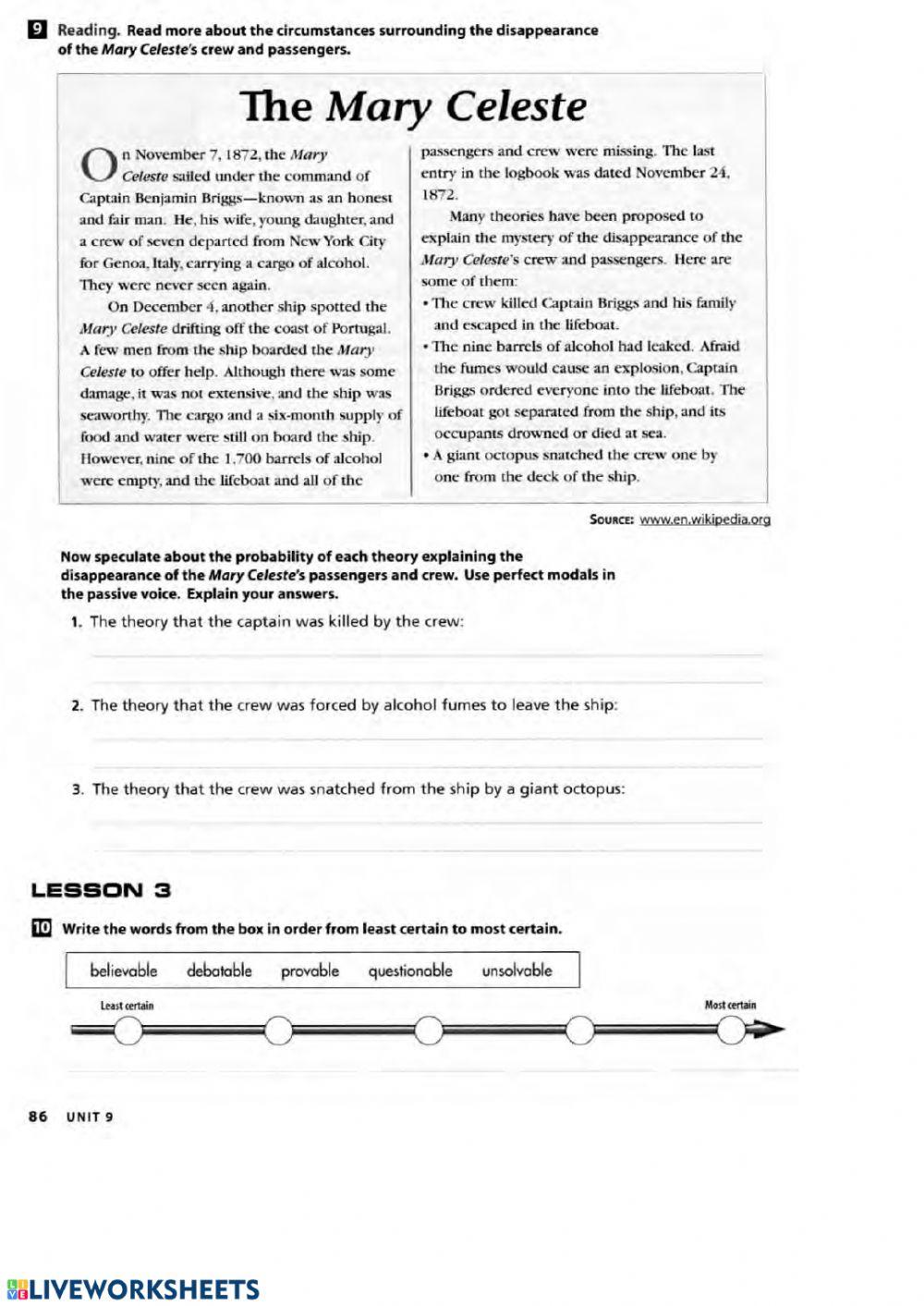 Summit 1 - Unit… | Free Interactive Worksheets | 5398145