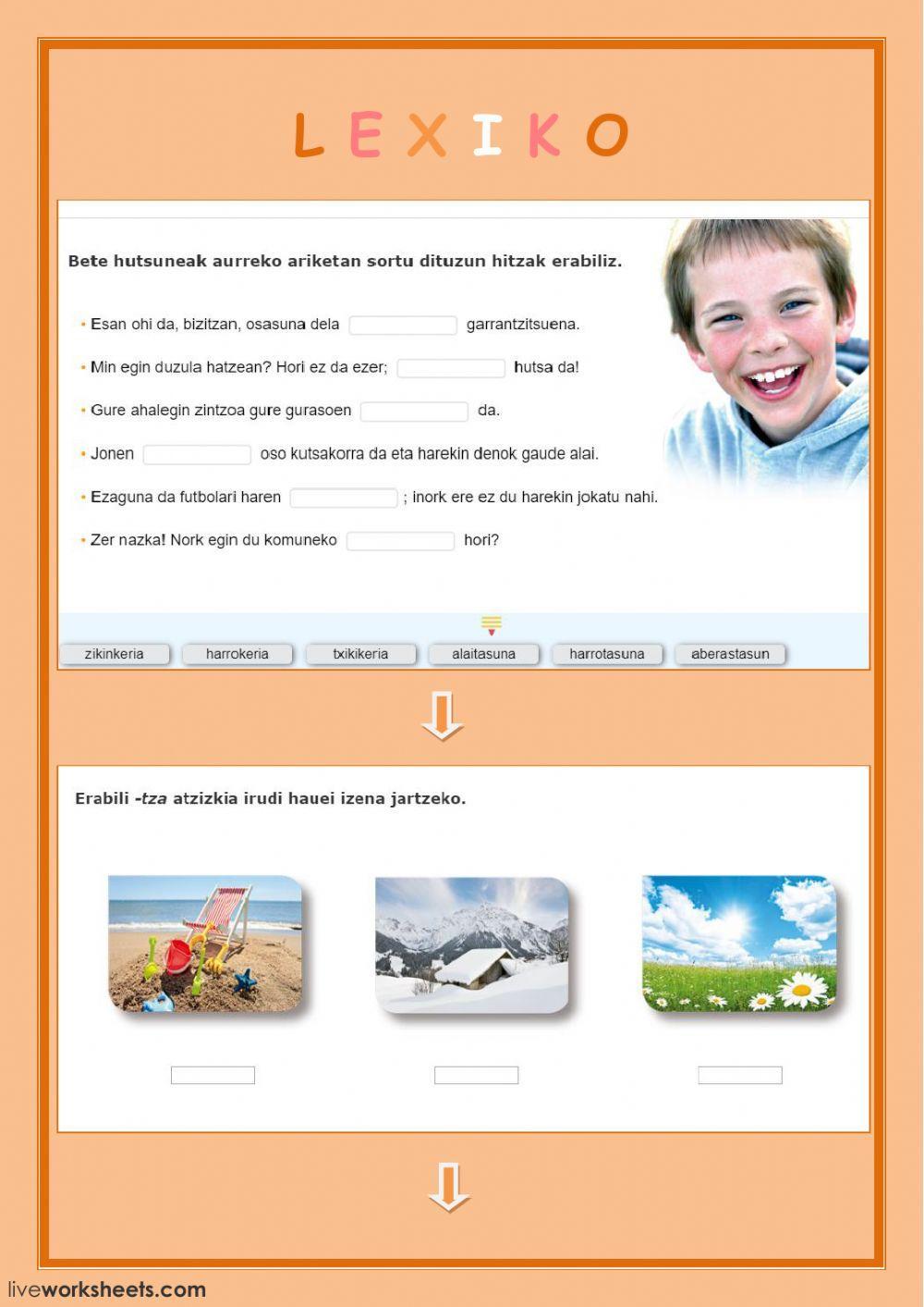 Lexiko 1 | Free Interactive Worksheets | 50673