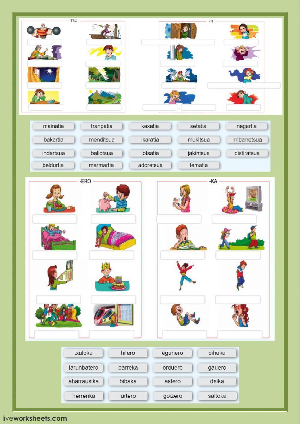 Lexiko 3 | Free Interactive Worksheets | 50787