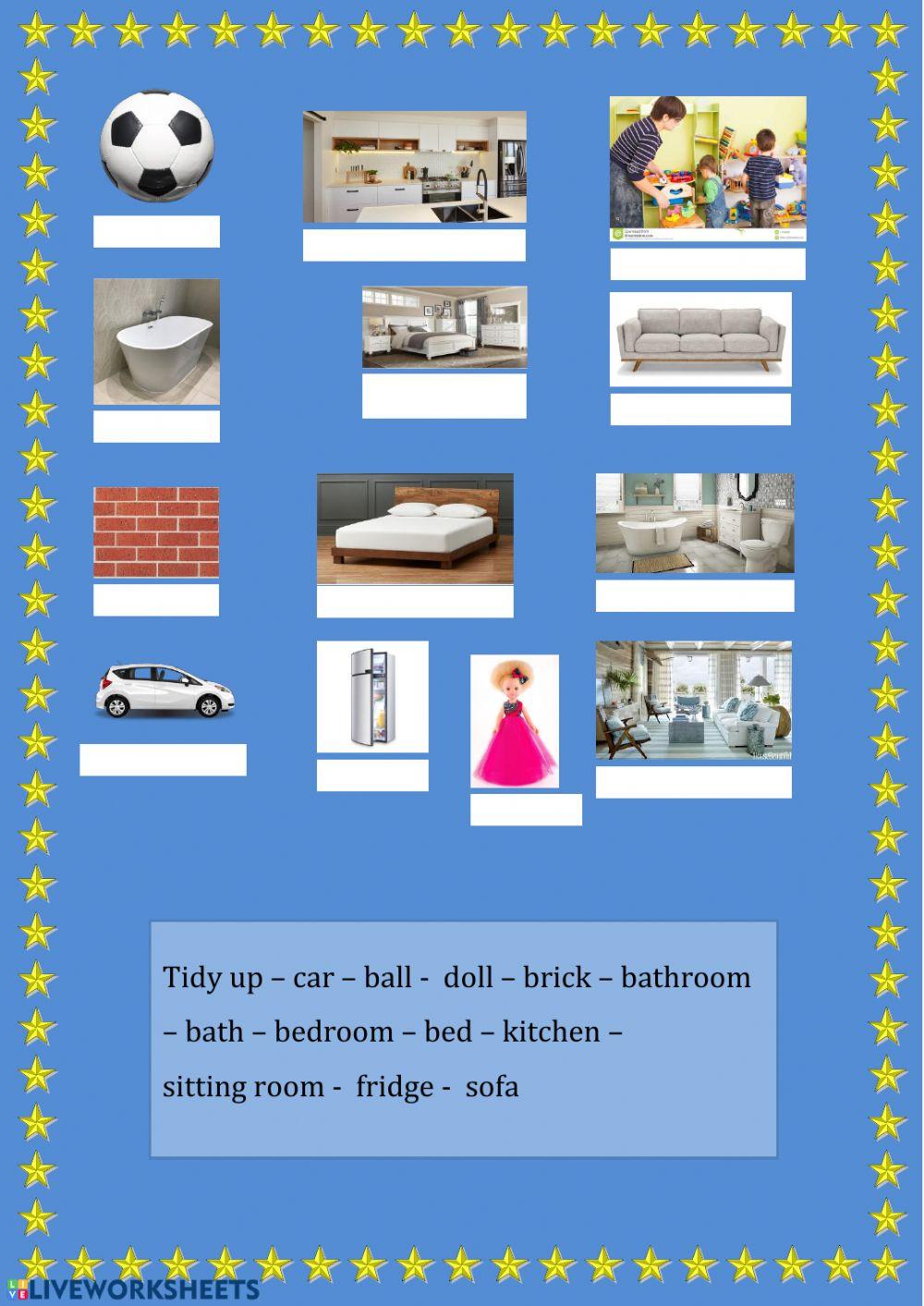 Tidy up! 51120 | nerea_znt | Live Worksheets