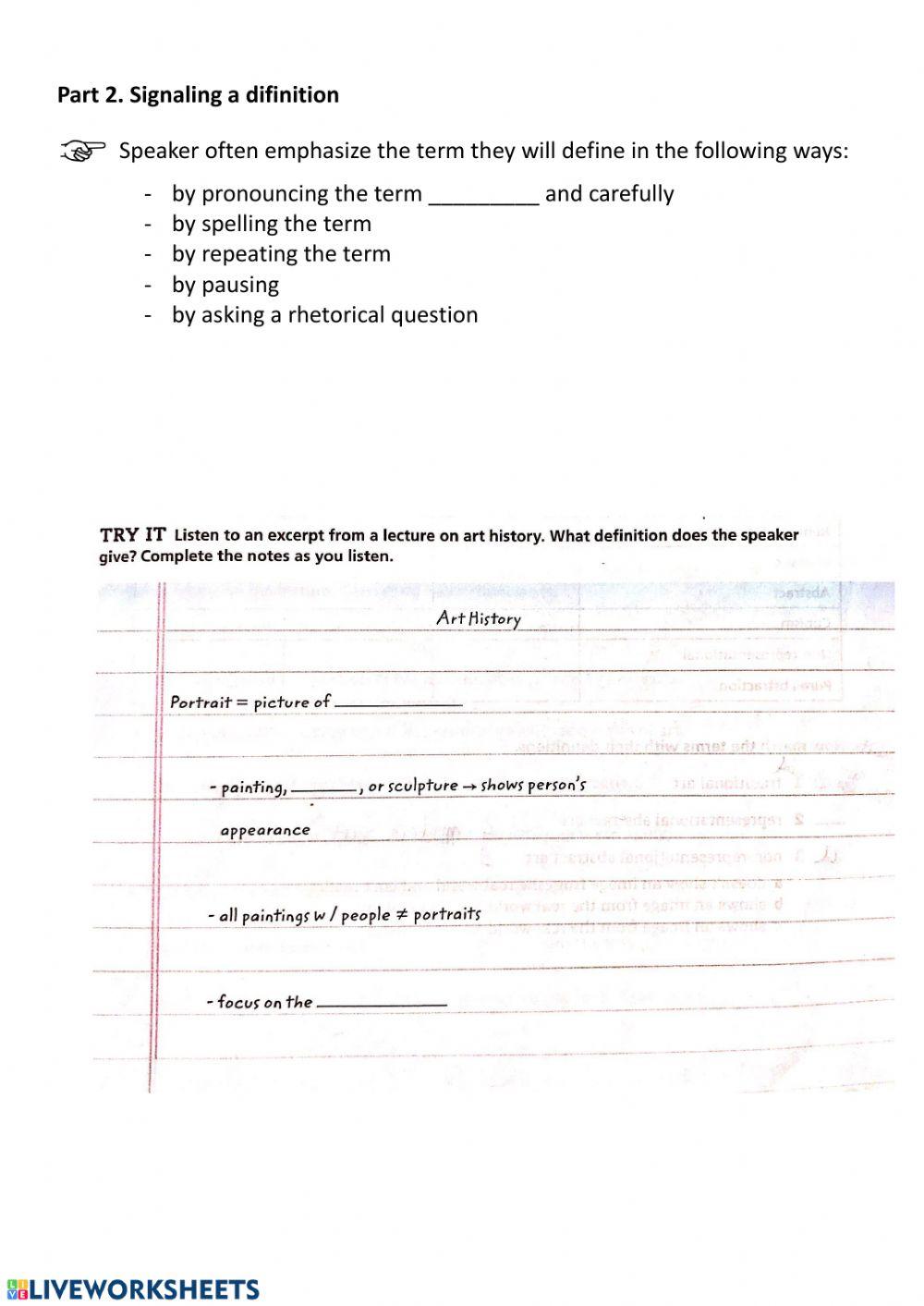 Yvonne Chen | modern art 1b 5393367 | LiveWorksheets