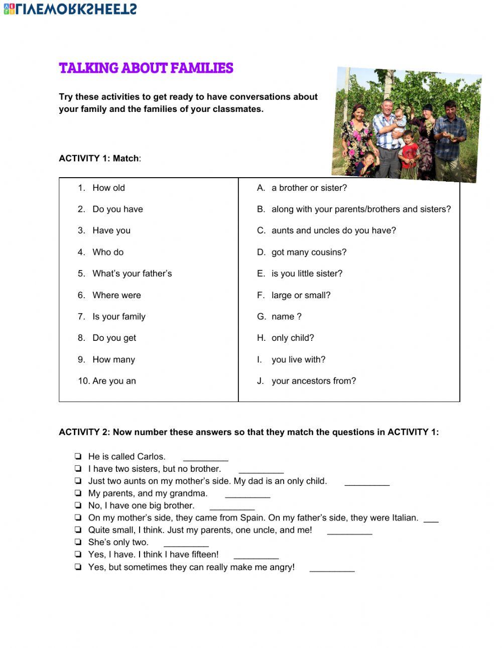 Questions about our families 53738 | Gladys Baya | Live