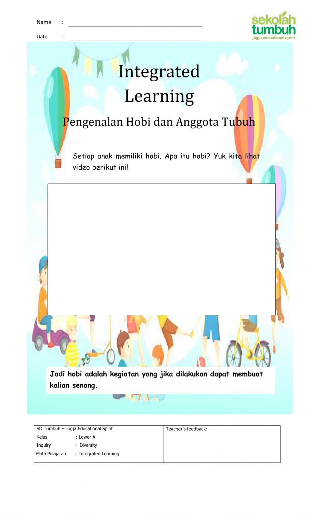 393900 | Pengenalan hobi dan anggota tubuh (a)