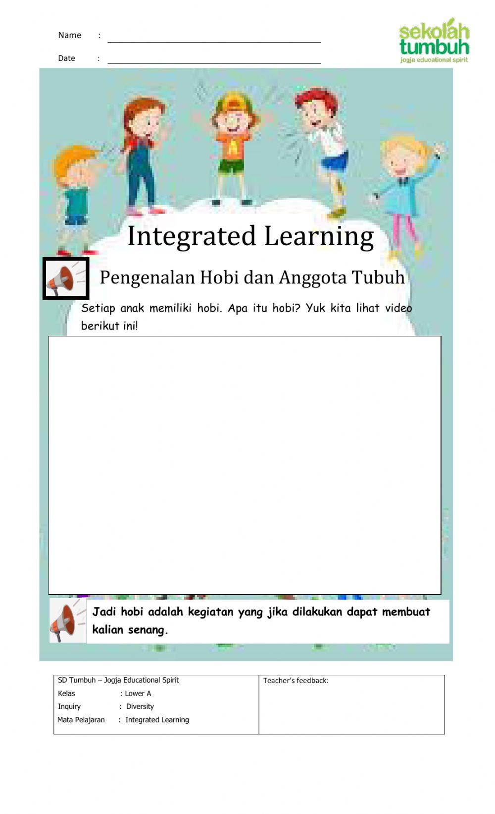 393962 | Pengenalan hobi dan anggota tubuh (b)