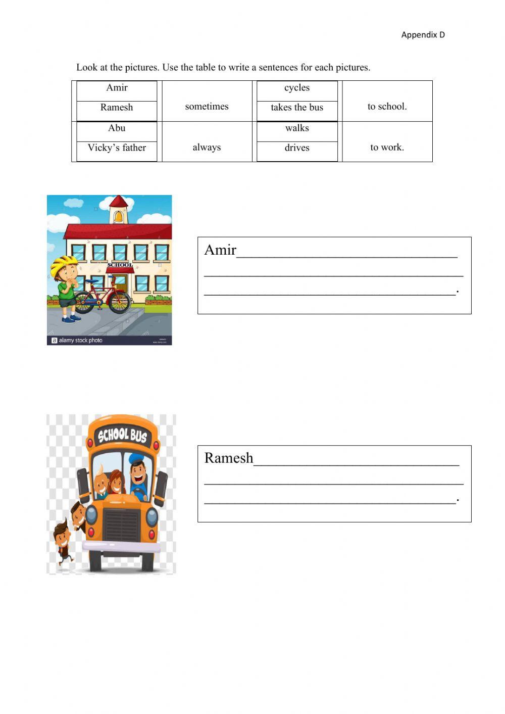 Appendix D 394661 | MARLIA DICKSON | Live Worksheets