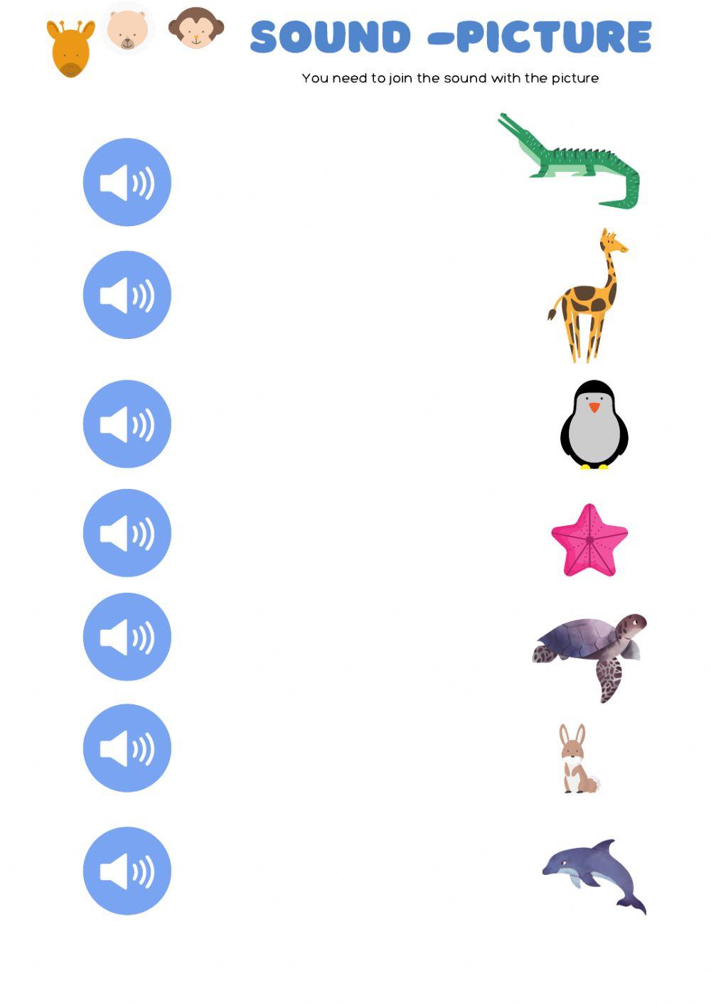 Review animals interactive worksheet | Live Worksheets