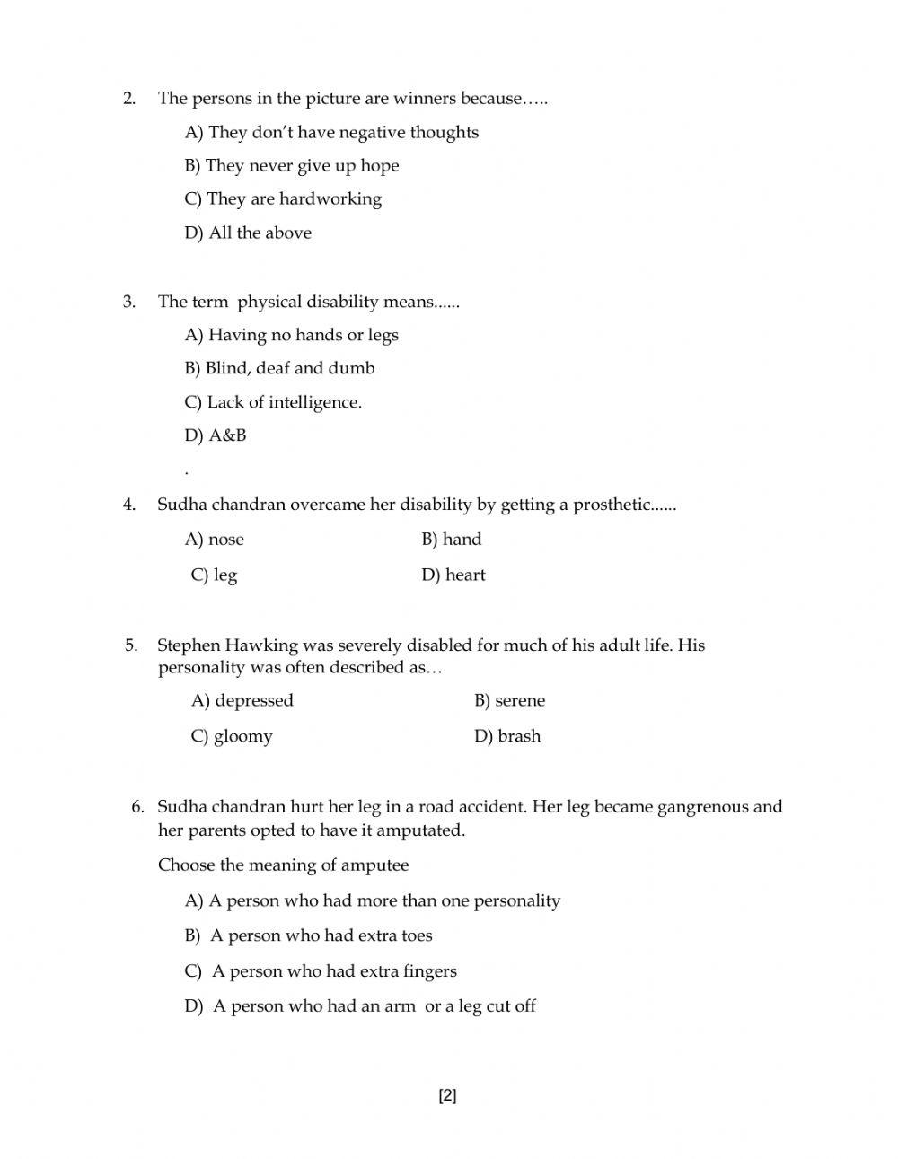 Work sheet-1 worksheet | Live Worksheets