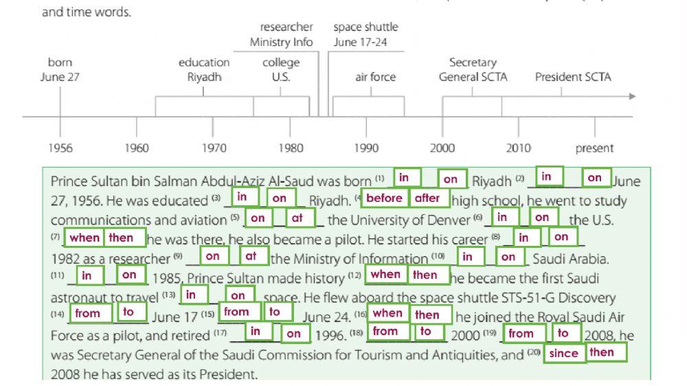 unit 2 life stories writing online exercise for | Live Worksheets