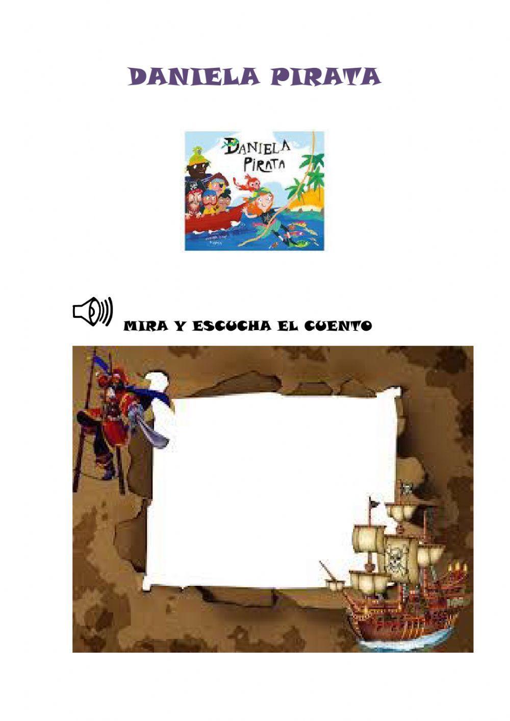 Cuento Daniela pirata 2611 | cesarhemingway | Live