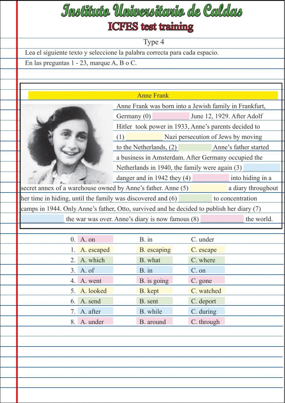 ICFES Test Training Worksheet Live Worksheets, 43% OFF