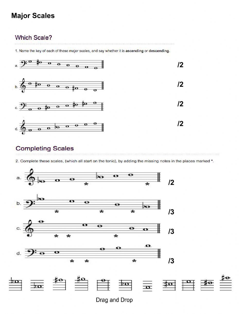 Y8 Test 1 Theory and Classical Period Public worksheet | Live Worksheets