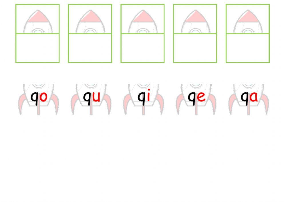 Suku kata kv q | LiveWorksheets | 416381