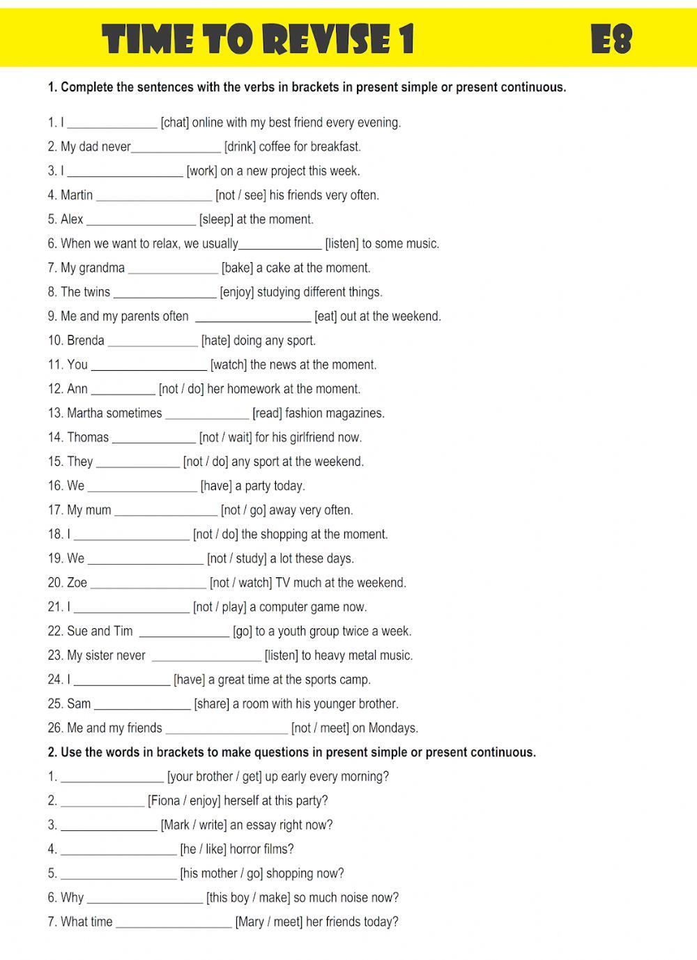 6131347 | E8 Revision 1 | Wuuska | LiveWorksheets