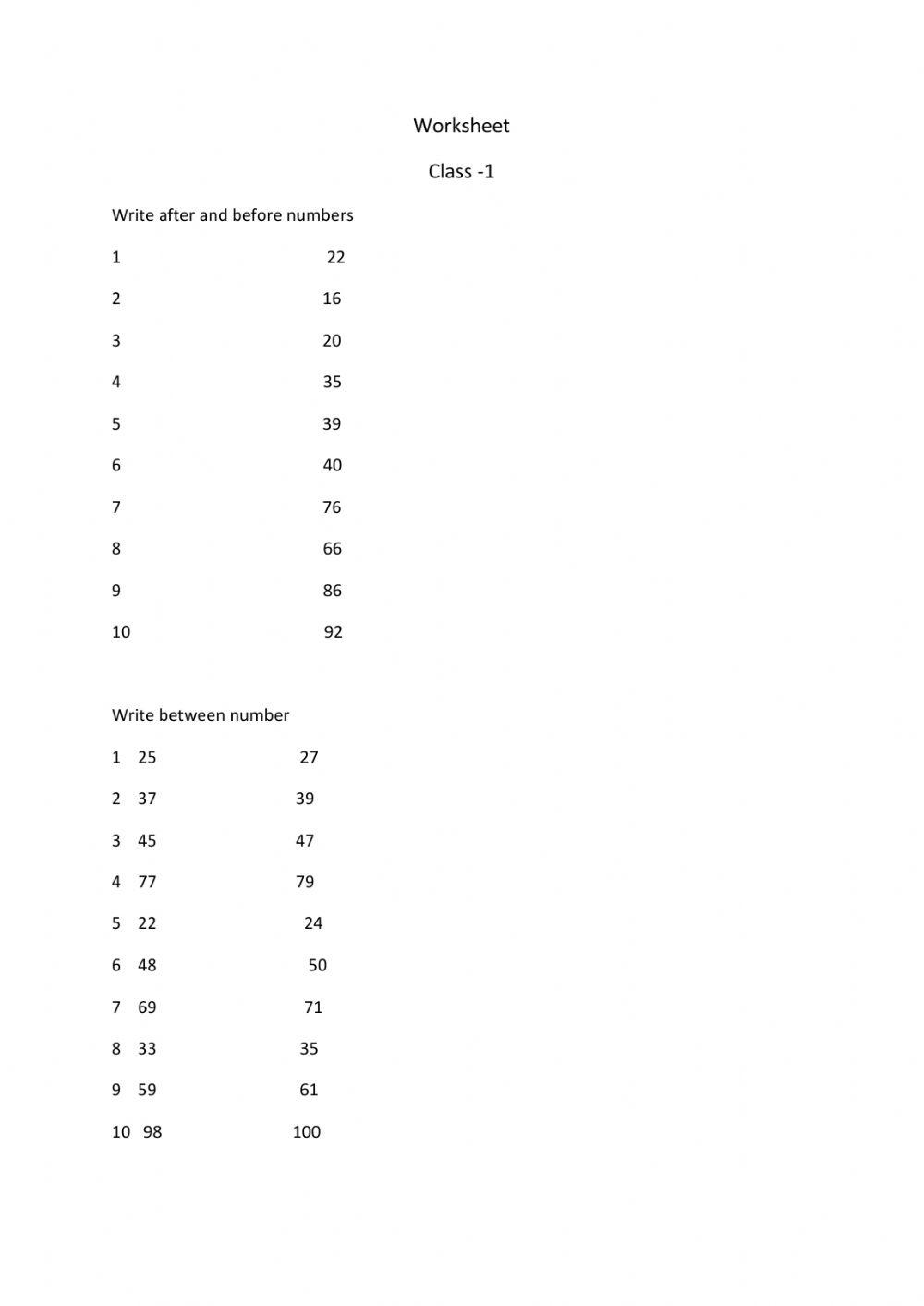 Alvinakarari | 1 maths kv 4336645 | LiveWorksheets