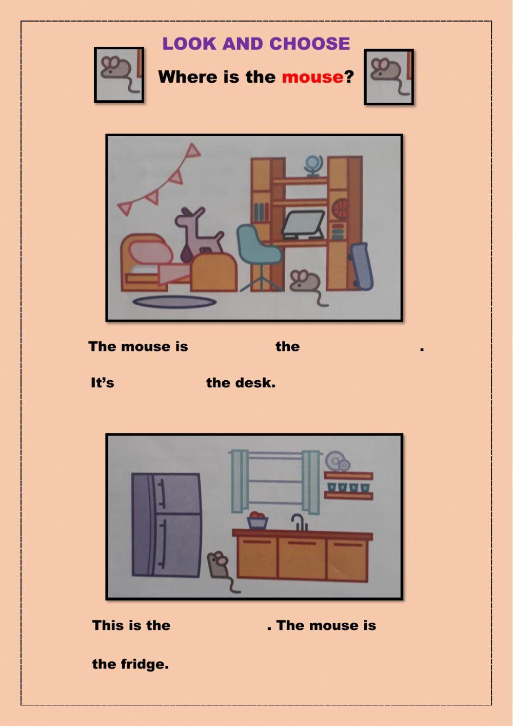 Look and choose | Free Interactive Worksheets | 418255