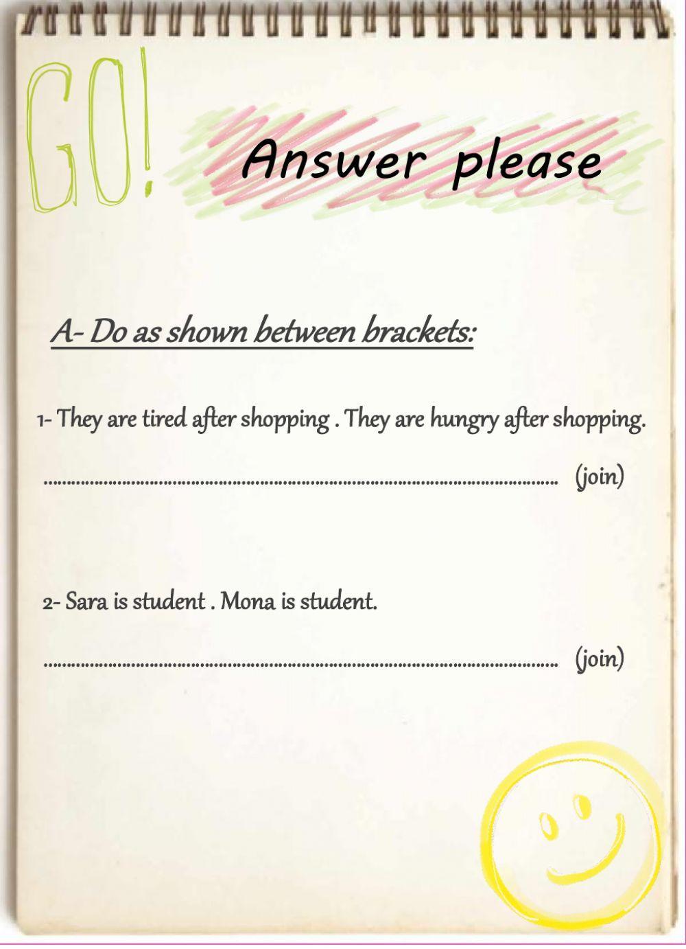 Both..and ex worksheet | Live Worksheets