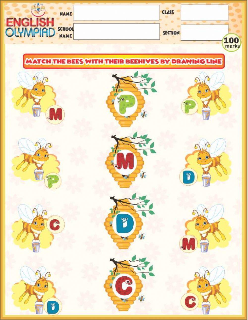 NURSERY ENGLISH… | Free Interactive Worksheets | 6134798