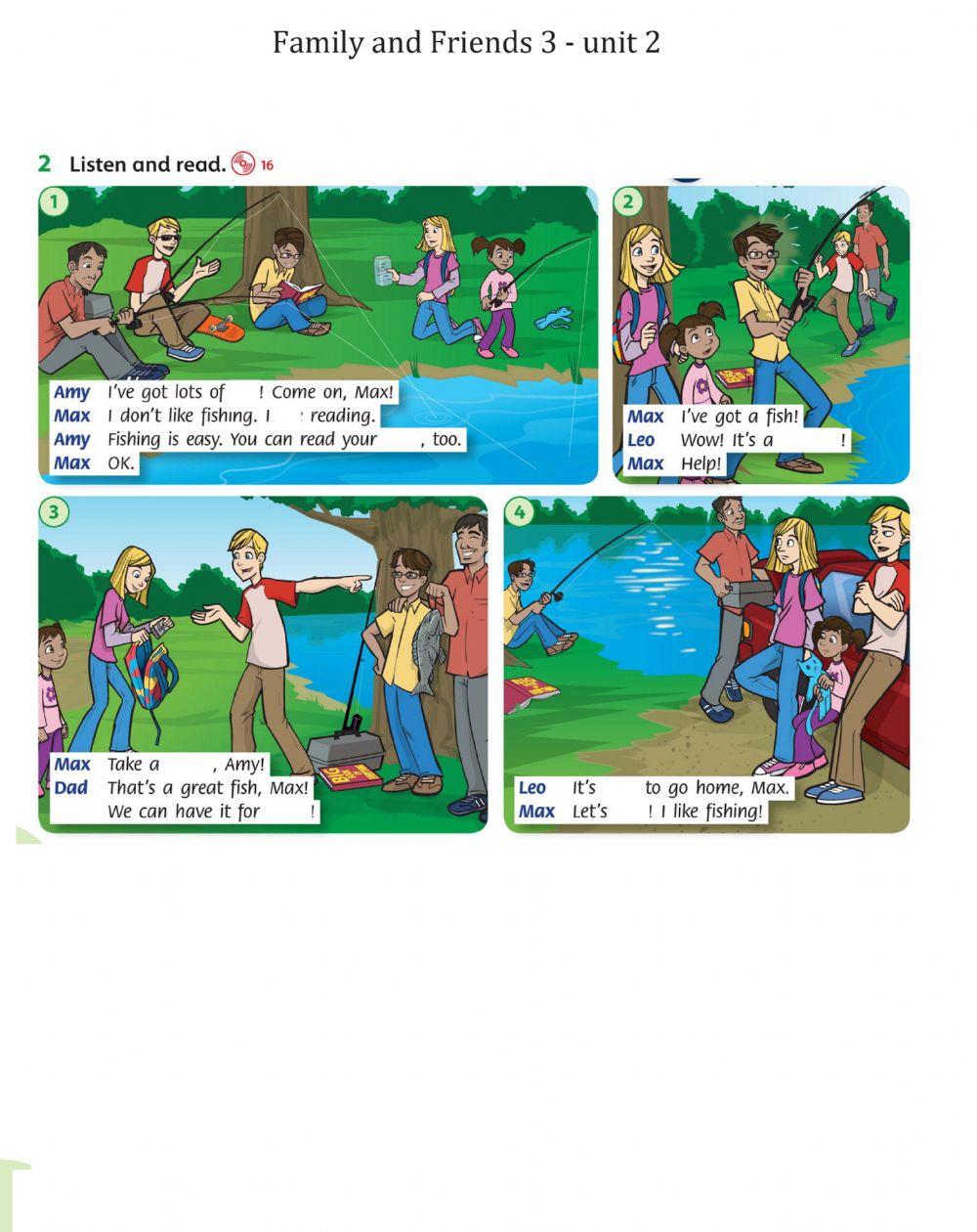 Family and Frie… | Free Interactive Worksheets | 419826