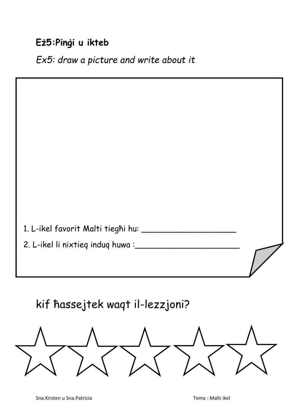 L-ikel tradizzj… | Free Interactive Worksheets | 4339446