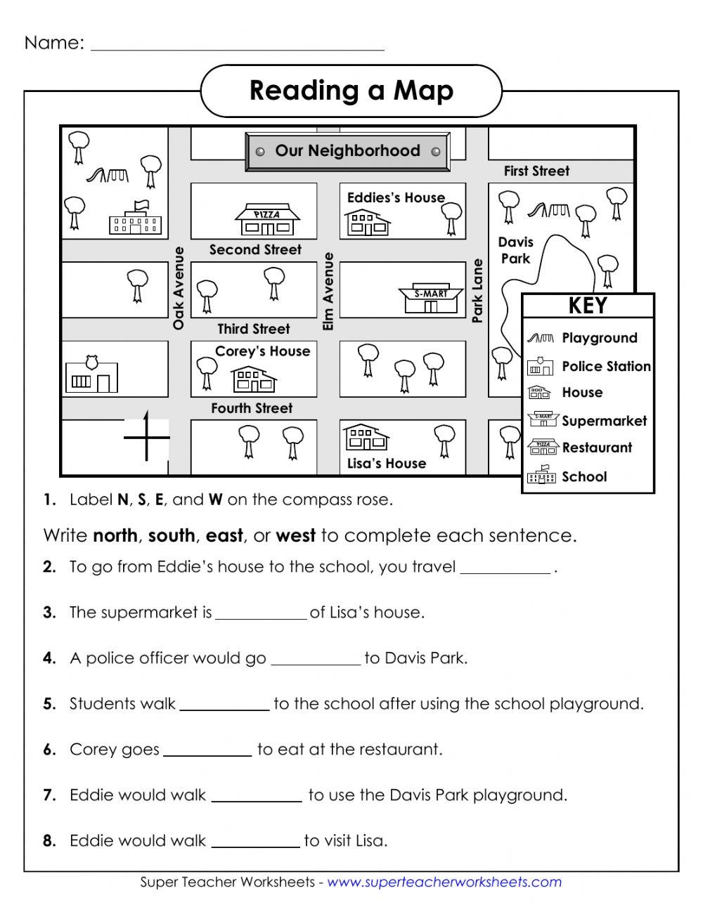 Direction 4339578 Meganlevis Live Worksheets