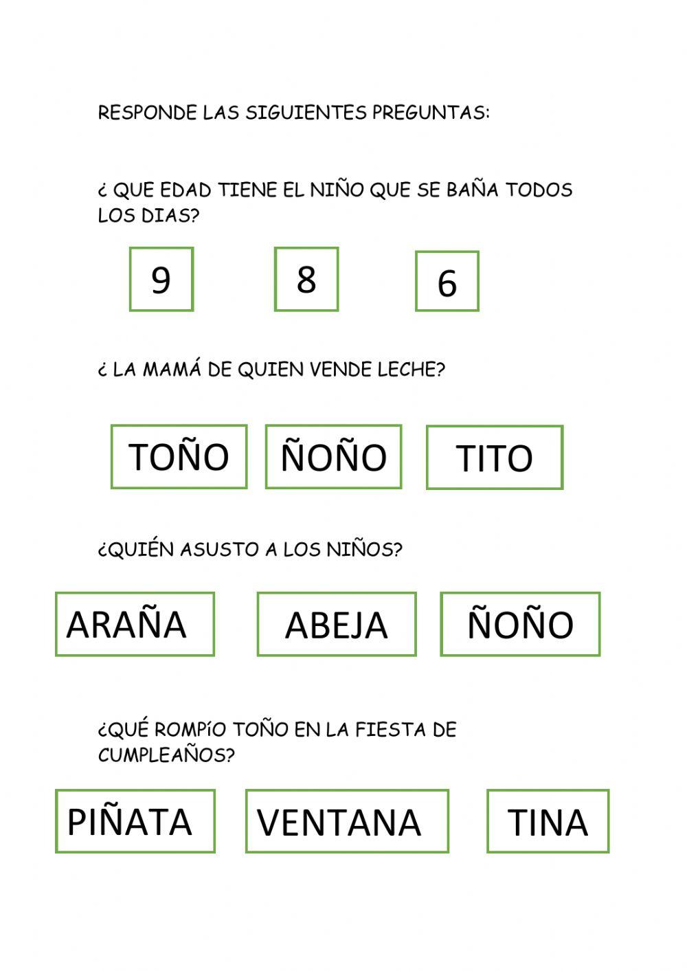 consonante Ñ online exercise for | Live Worksheets