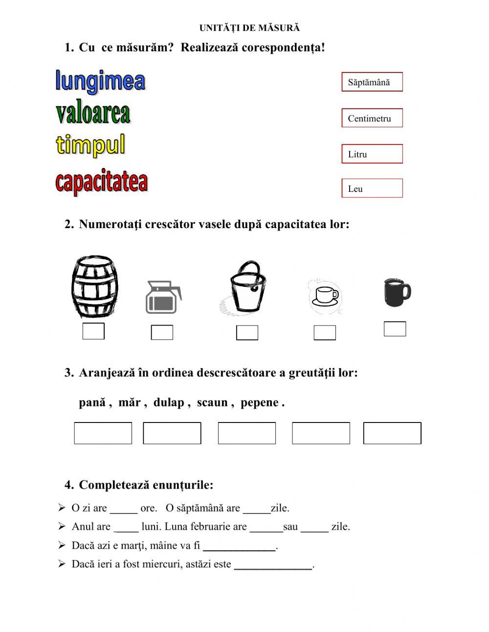 Chestionar interactive worksheet | Live Worksheets