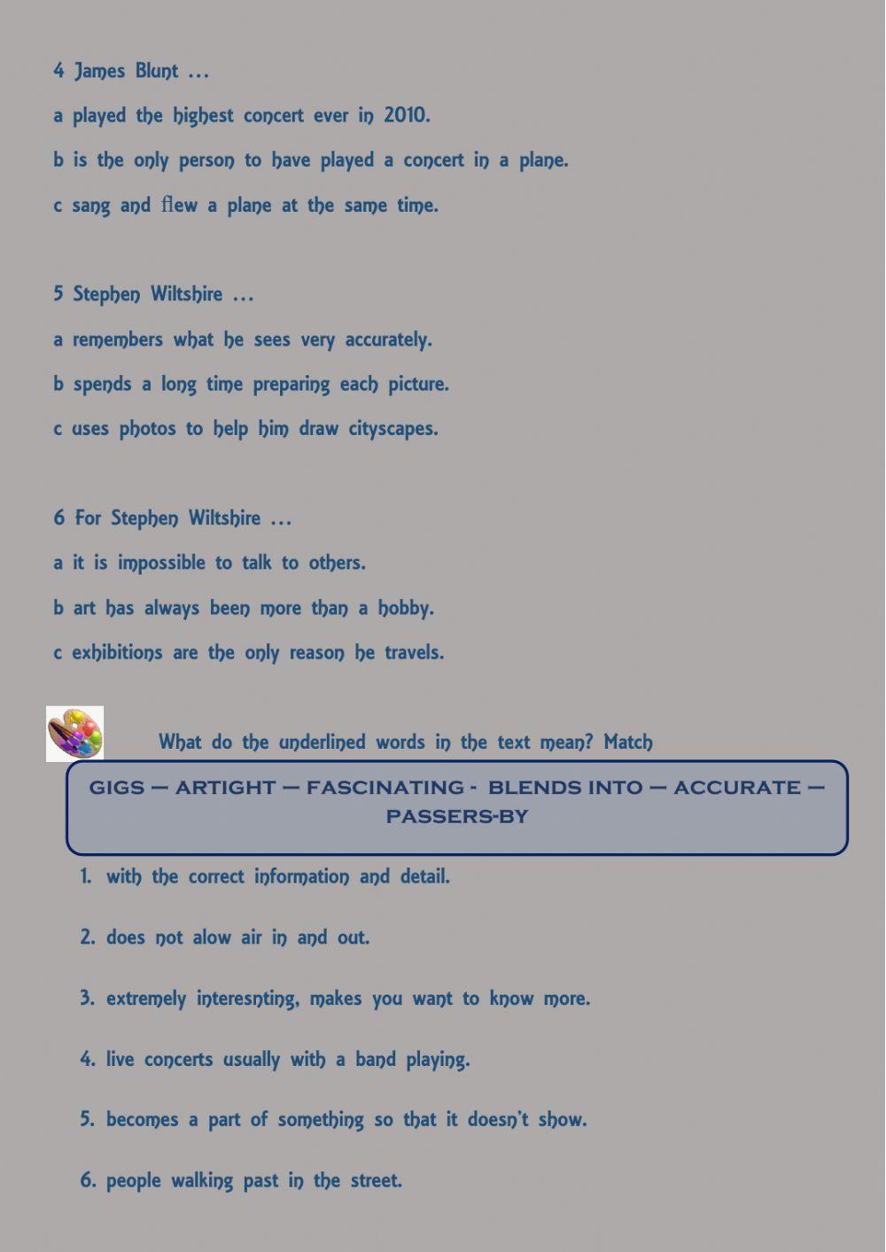 Reading Comprehension Practice | Gisella Parra | Live